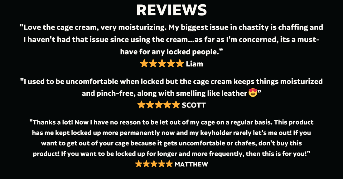 Locktober - Chastity Apparel | KINK3D Collab Cage Cream – LeatherDaddy ...