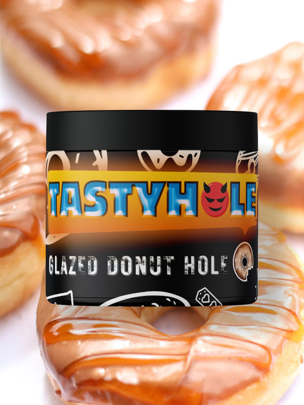 TastyHole Flavored Body Scrubs - Glazed Donut Hole – LeatherDaddy Skin Co.