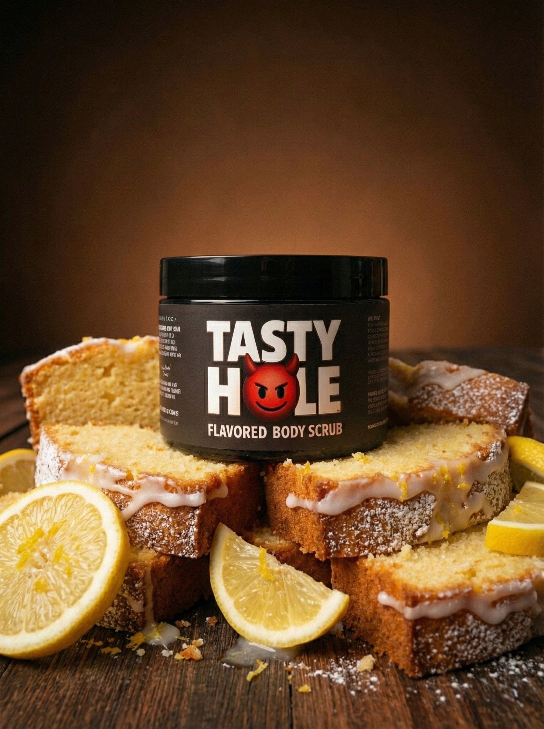 TastyHole Lemon Pound Cake Body Scrub | Rimming Prep Scrub ...